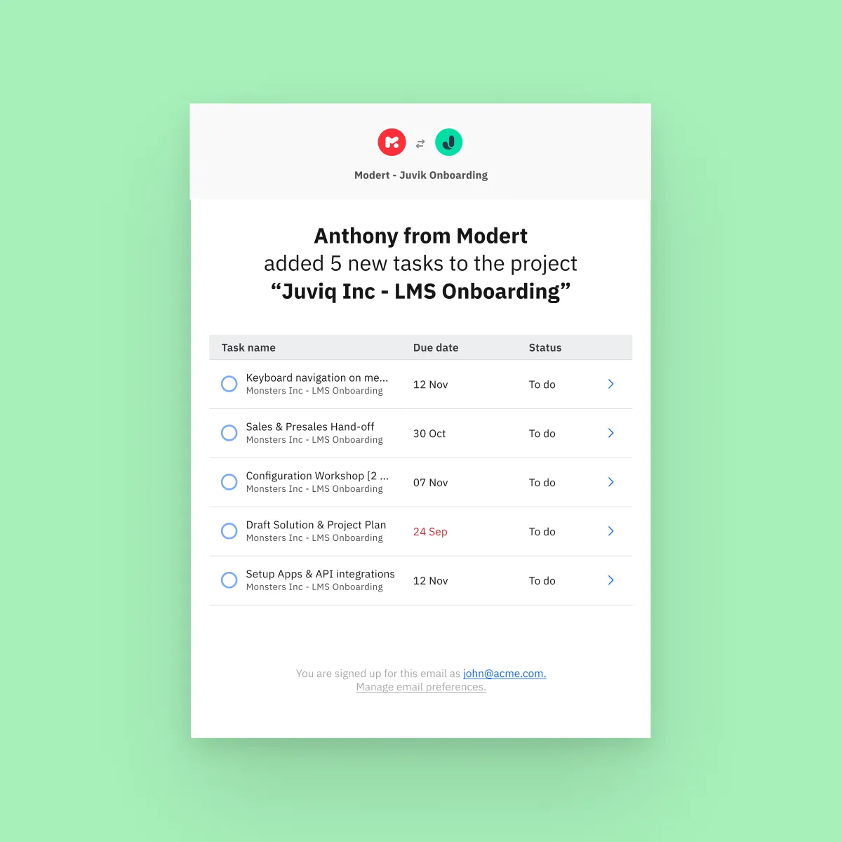 Gain visibility into projects and process with Rocketlane
